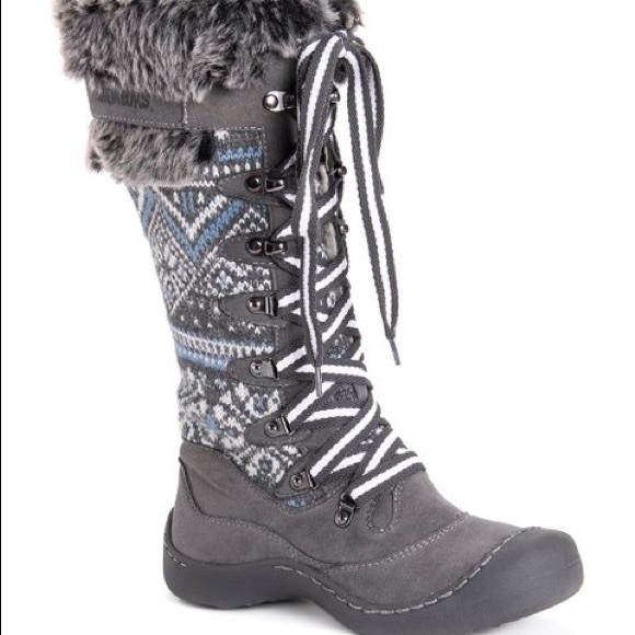 Muk Luks | Shoes | Muk Luks Gwen Faux Fur Lined Snow Boot | Poshmark